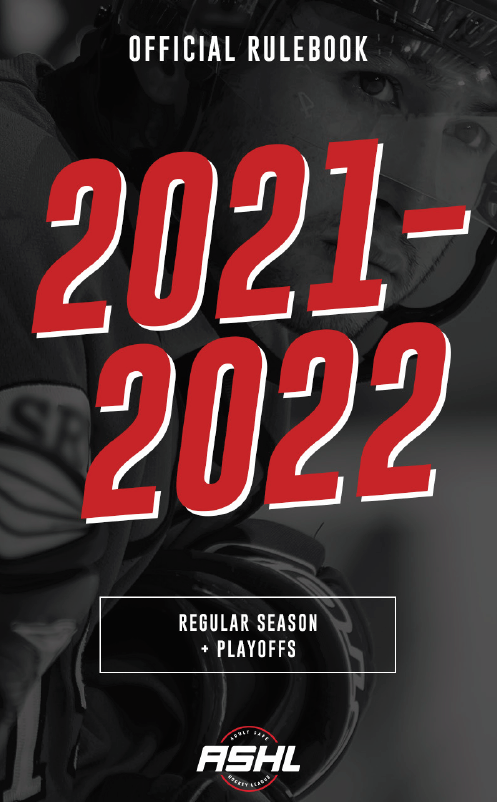 RULE BOOK - Adult Safe Hockey League | ASHL